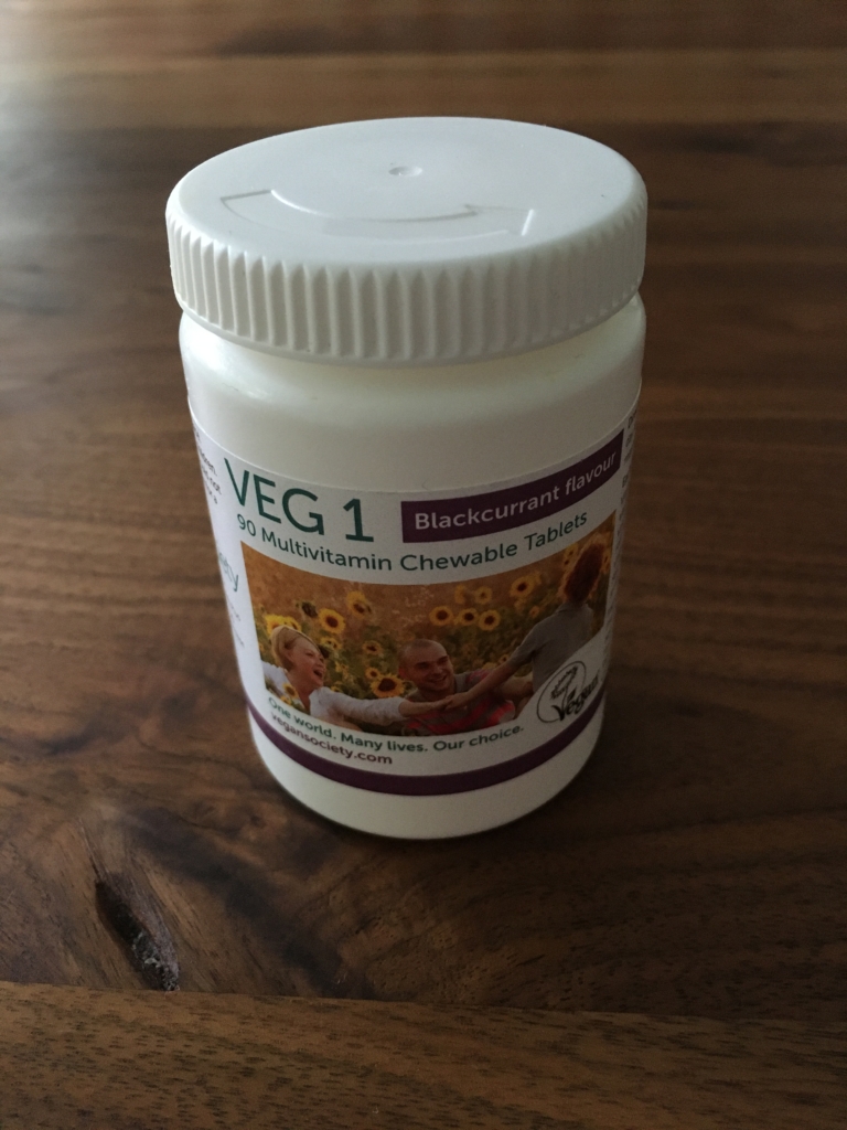 Vegan Society VEG 1 schwarze Johannisbeere - Vegane Multivitamin ...